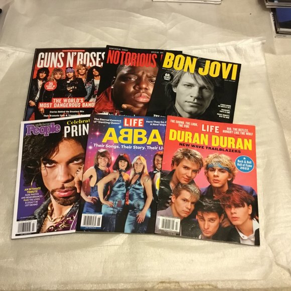 Rock N Roll magazines | Accents | Lot Of 6 Rock N Roll Magazines Guns N ...